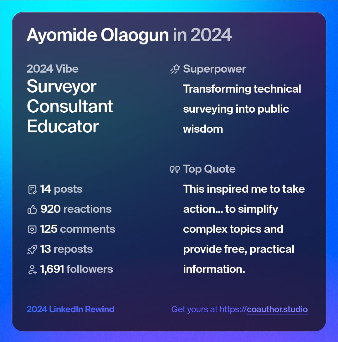 #journey #impact #surveying #educational #empowering | Ayomide Olaogun #journey #impact #surveying #educational #empowering | Ayomide Olaogun