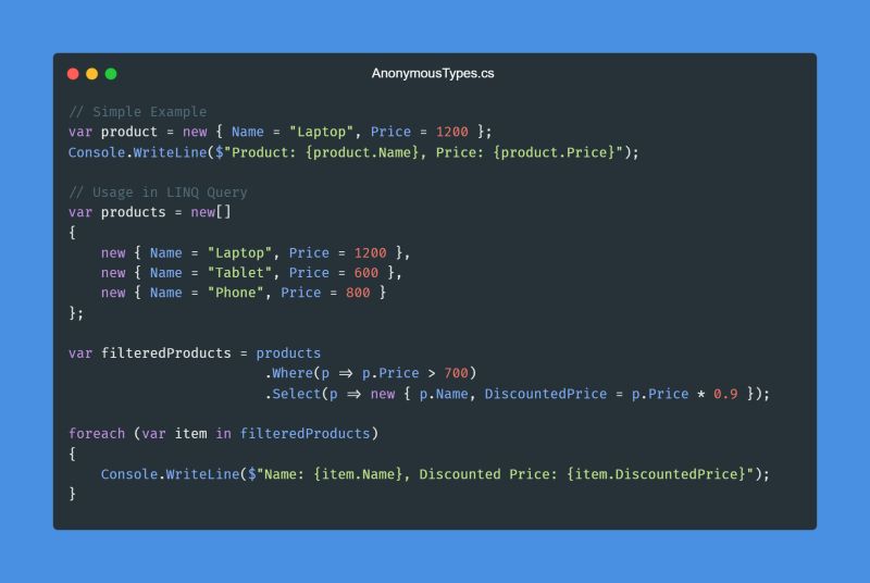 Muhammad Safwan Karim on LinkedIn: #csharp #dotnet #programming #linq # ... Muhammad Safwan Karim on LinkedIn: #csharp #dotnet #programming #linq # ...