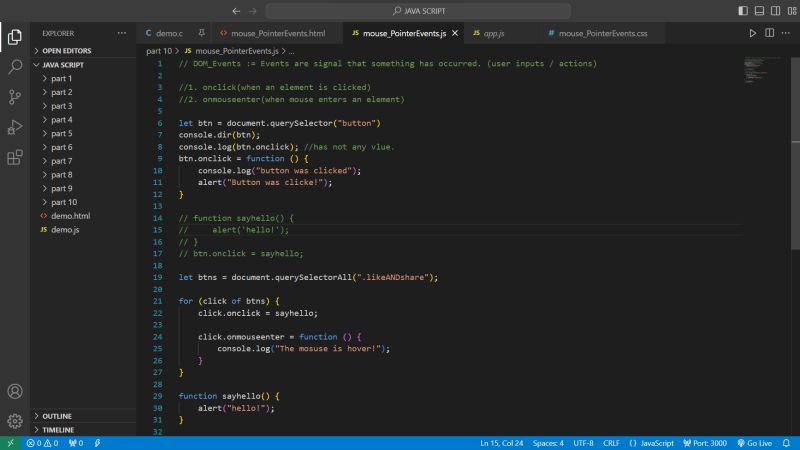 Learned javascript DOM with Apna Collage | Ravi Vataliya posted on the ... Learned javascript DOM with Apna Collage | Ravi Vataliya posted on the ...