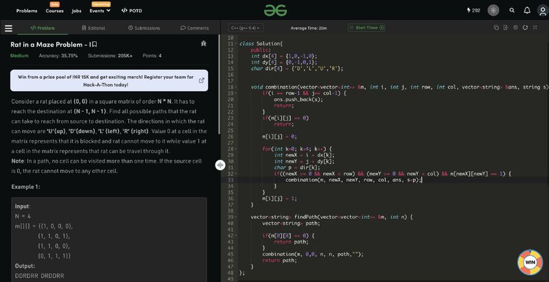 Vraj Patel on LinkedIn: #algorithms #problemsolving #backtracking # ... Vraj Patel on LinkedIn: #algorithms #problemsolving #backtracking # ...