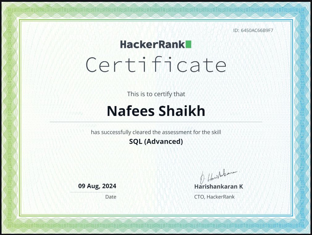 Nafees Shaikh on LinkedIn: #sql #advancedsql #sqlqueries # ... Nafees Shaikh on LinkedIn: #sql #advancedsql #sqlqueries # ...