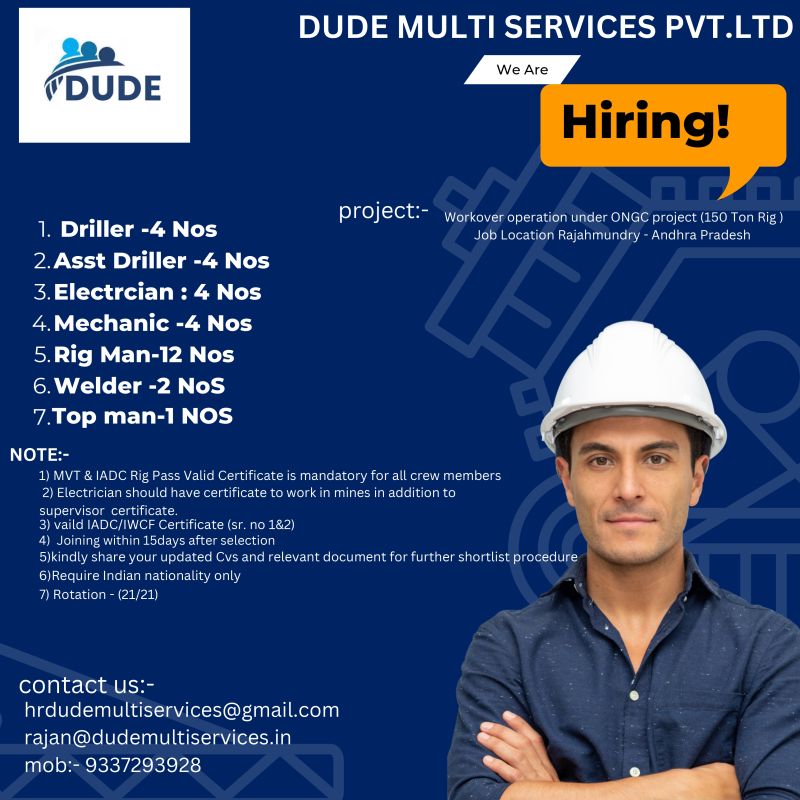 Rajan Kumar Swain on LinkedIn: #workover #hiring #rigjob | 23 comments Rajan Kumar Swain on LinkedIn: #workover #hiring #rigjob | 23 comments