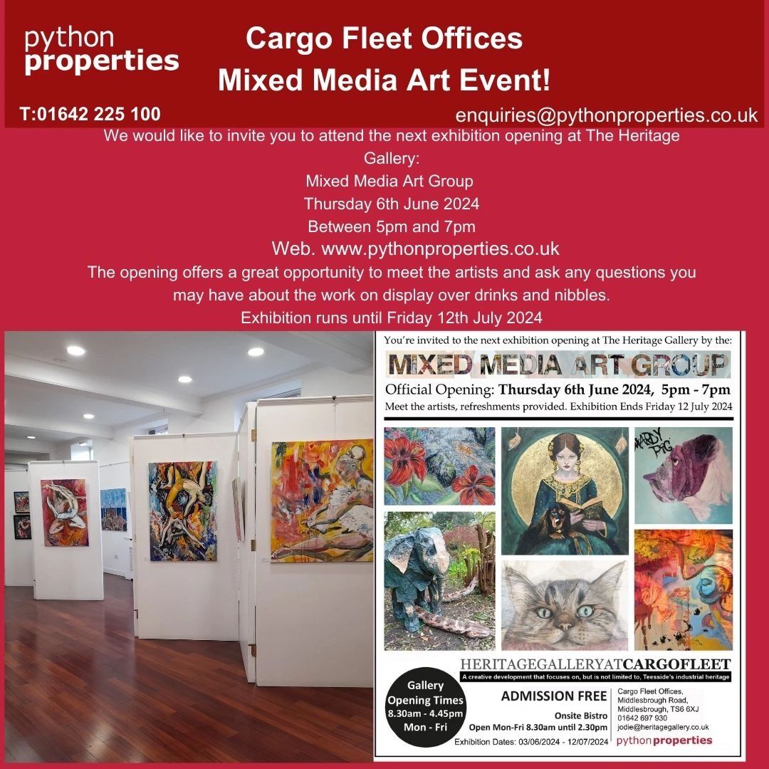 Mixed Media Art Exhibition runs until Friday 12th July 2024 Sr Cargo ... Mixed Media Art Exhibition runs until Friday 12th July 2024 Sr Cargo ...