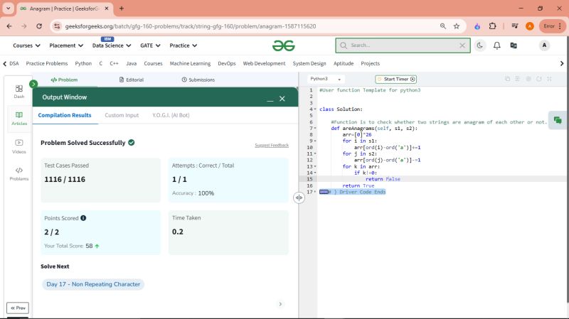 #dsa #codingchallenge #problemsolving #geeksforgeeks #160daysofcode ... #dsa #codingchallenge #problemsolving #geeksforgeeks #160daysofcode ...