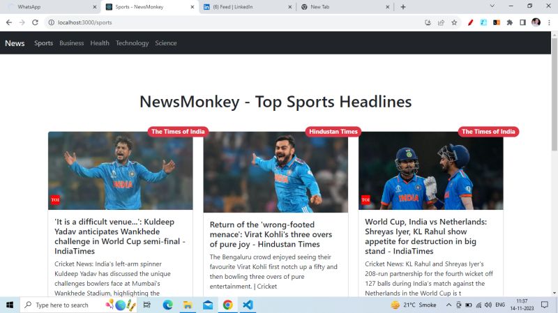 KRISH ... on LinkedIn: #reactjs #webdevelopment #newszone #learnandgrow ... KRISH ... on LinkedIn: #reactjs #webdevelopment #newszone #learnandgrow ...