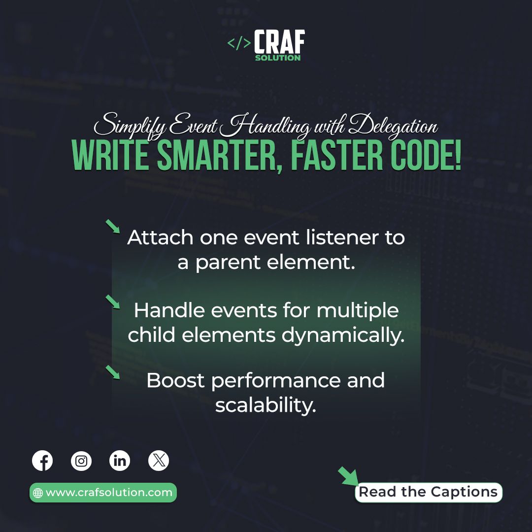 CRAF Solution on LinkedIn: #crafsolution #learnjavascript # ... CRAF Solution on LinkedIn: #crafsolution #learnjavascript # ...