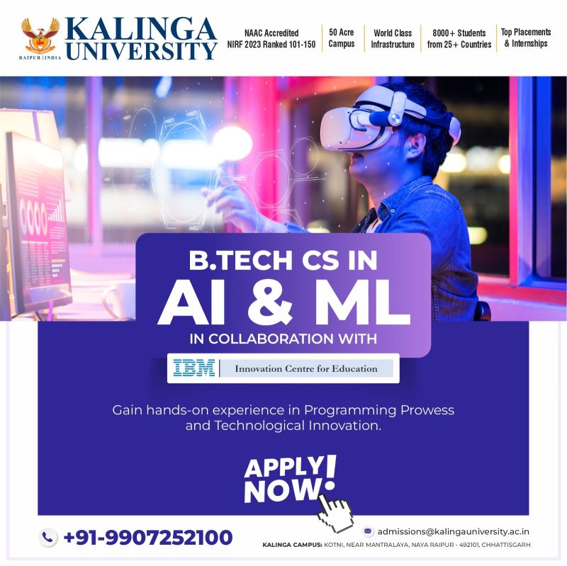 Kalinga University, Raipur on LinkedIn: #btechcse #btech # ... Kalinga University, Raipur on LinkedIn: #btechcse #btech # ...