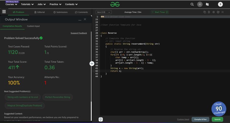 Day 84 of #100daysofcodechallenge: Reverse Word() | Sandip Maity posted ... Day 84 of #100daysofcodechallenge: Reverse Word() | Sandip Maity posted ...