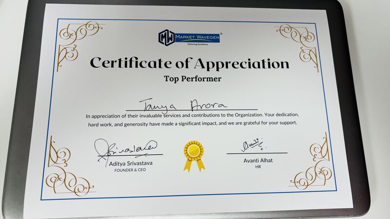 Tanya Arora on LinkedIn: #b2b #performer #recognition #thankful Tanya Arora on LinkedIn: #b2b #performer #recognition #thankful
