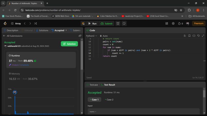 Vaibhav V. on LinkedIn: Day 51 of #100DaysOfLeetCode! 🚀 Solved one easy ... Vaibhav V. on LinkedIn: Day 51 of #100DaysOfLeetCode! 🚀 Solved one easy ...
