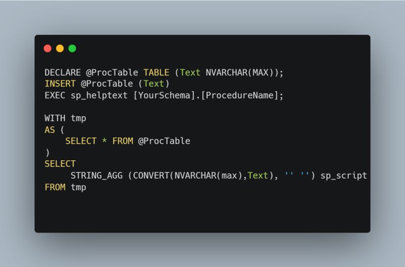 Ali Takrimi on LinkedIn: #sql_server #sp Ali Takrimi on LinkedIn: #sql_server #sp