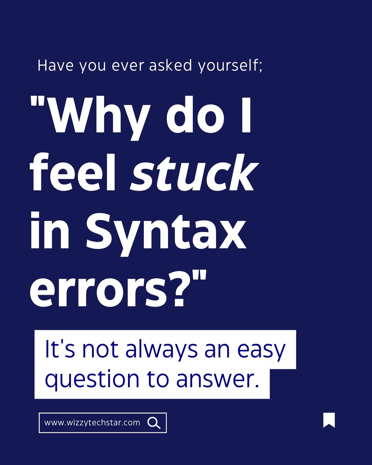 Codemingo Community on LinkedIn: #codingproblems #syntaxerror # ... Codemingo Community on LinkedIn: #codingproblems #syntaxerror # ...