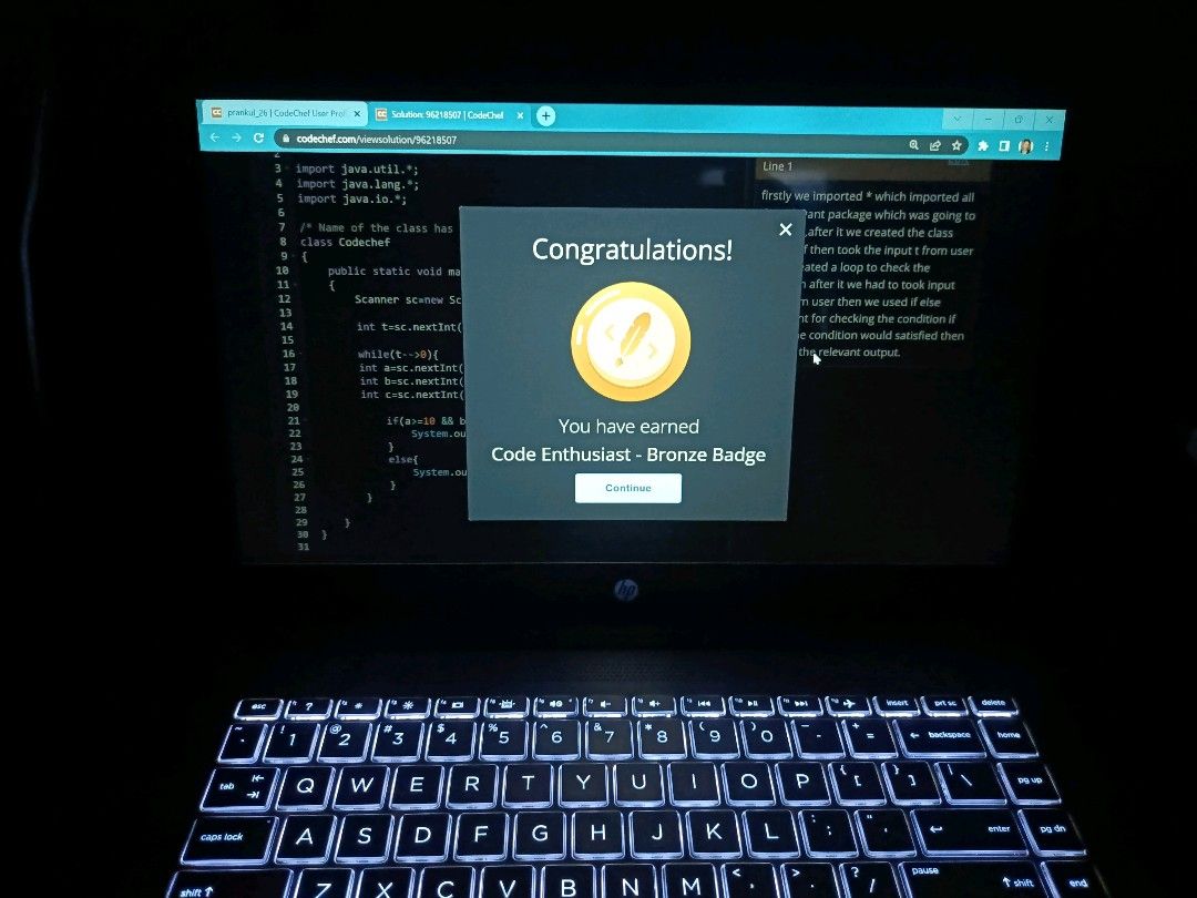 #connections #coding #codechef #codeenthusiast | Prankul Soni #connections #coding #codechef #codeenthusiast | Prankul Soni