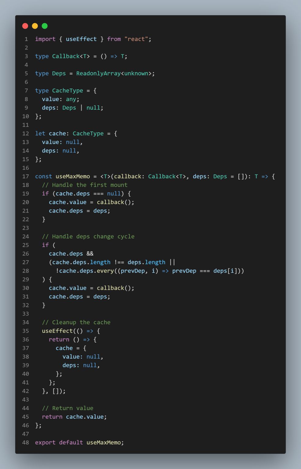 Max Shahdoost on LinkedIn: #react #reactjs #typescript #frontend # ... Max Shahdoost on LinkedIn: #react #reactjs #typescript #frontend # ...