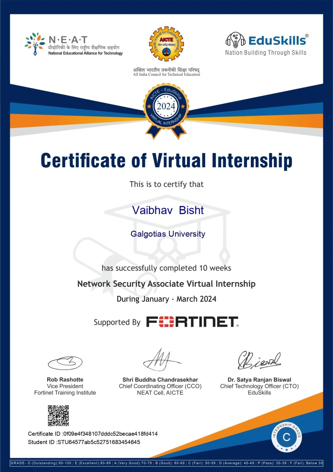 Vaibhav Bisht on LinkedIn: #aicteinternship #aicte #eduskills # ... Vaibhav Bisht on LinkedIn: #aicteinternship #aicte #eduskills # ...