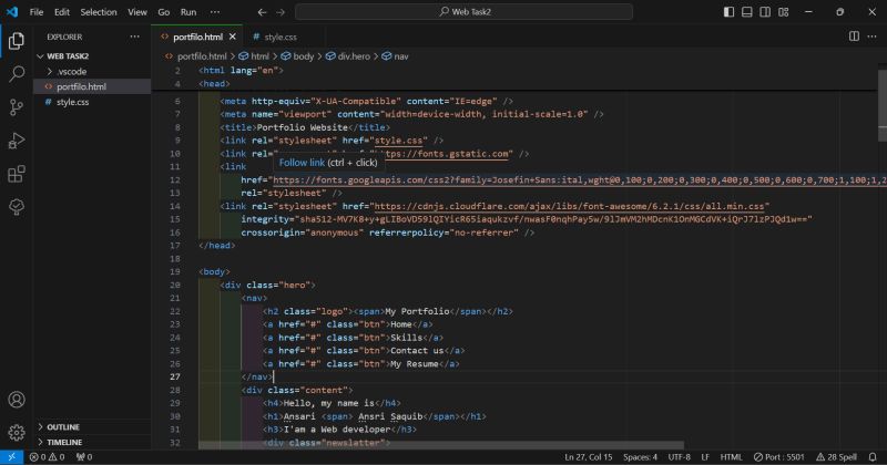 Saquib Ansari on LinkedIn: #codsoft #codsoft #html #css #javascript # ... Saquib Ansari on LinkedIn: #codsoft #codsoft #html #css #javascript # ...