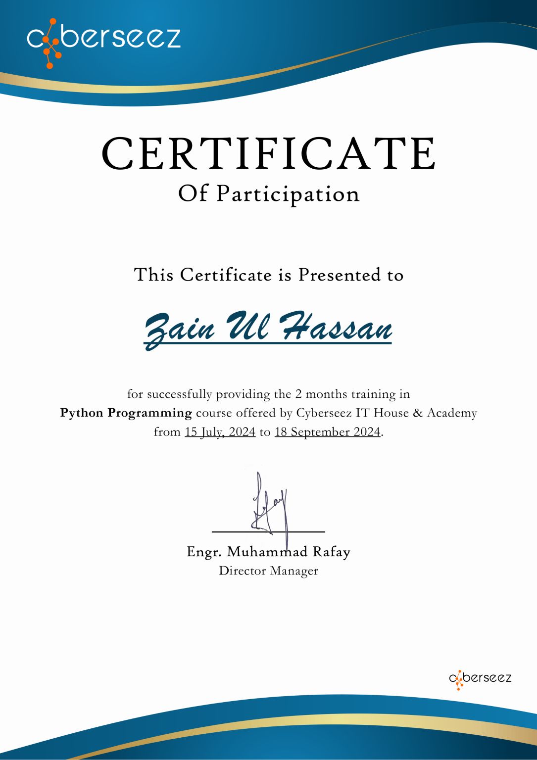 ZAIN UL HASSAN AWAN on LinkedIn: #pythonprogramming #instructorlife # ... ZAIN UL HASSAN AWAN on LinkedIn: #pythonprogramming #instructorlife # ...