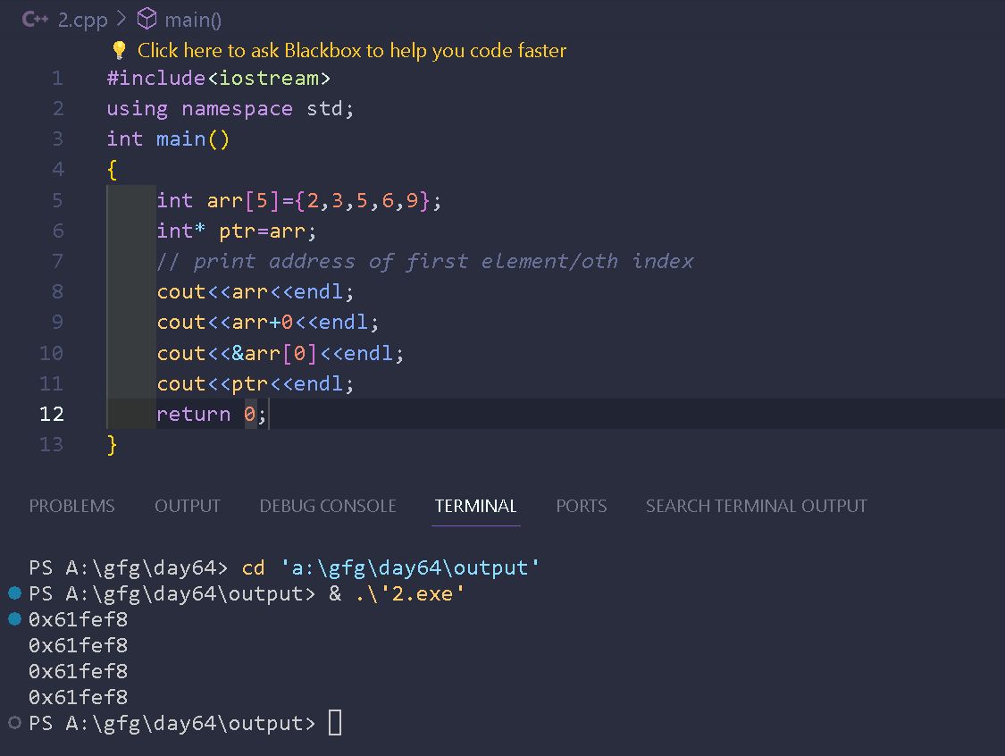 #dsa_journey #day36 #pointer_relationship_with_array #dsa #basicdsa ... #dsa_journey #day36 #pointer_relationship_with_array #dsa #basicdsa ...