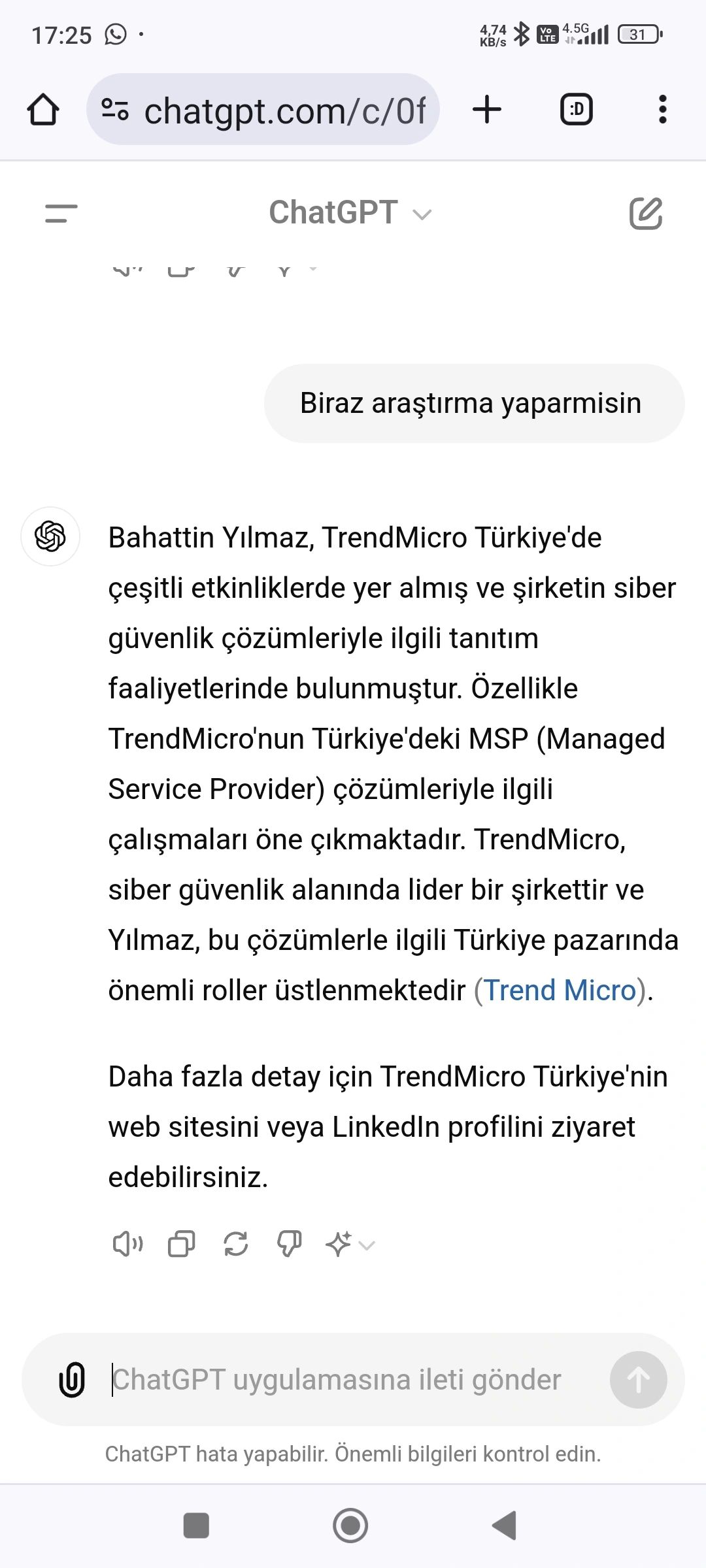 BAHATTİN YILMAZ on LinkedIn: Mehmet Dagdevirenturk Trend Micro Türkiye BAHATTİN YILMAZ on LinkedIn: Mehmet Dagdevirenturk Trend Micro Türkiye