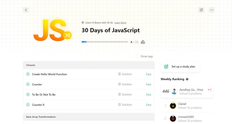 Ayodhya Gupta on LinkedIn: #javascript #leetcode #codingchallenge ... Ayodhya Gupta on LinkedIn: #javascript #leetcode #codingchallenge ...