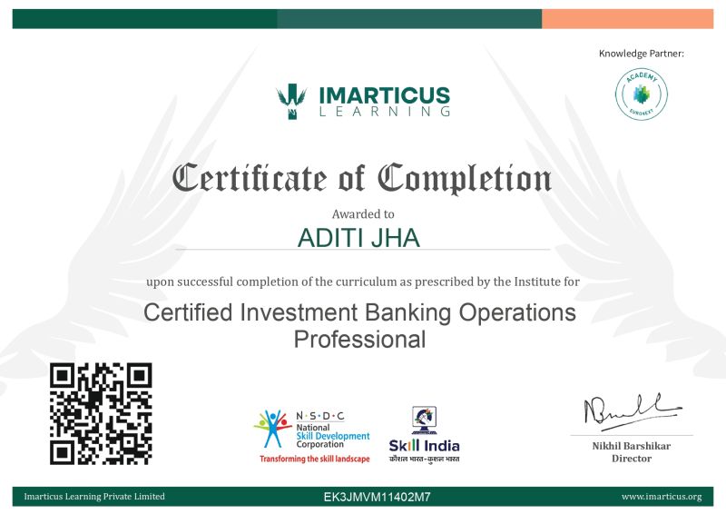 Thrilled to announce that I have successfully completed the Investment ... Thrilled to announce that I have successfully completed the Investment ...