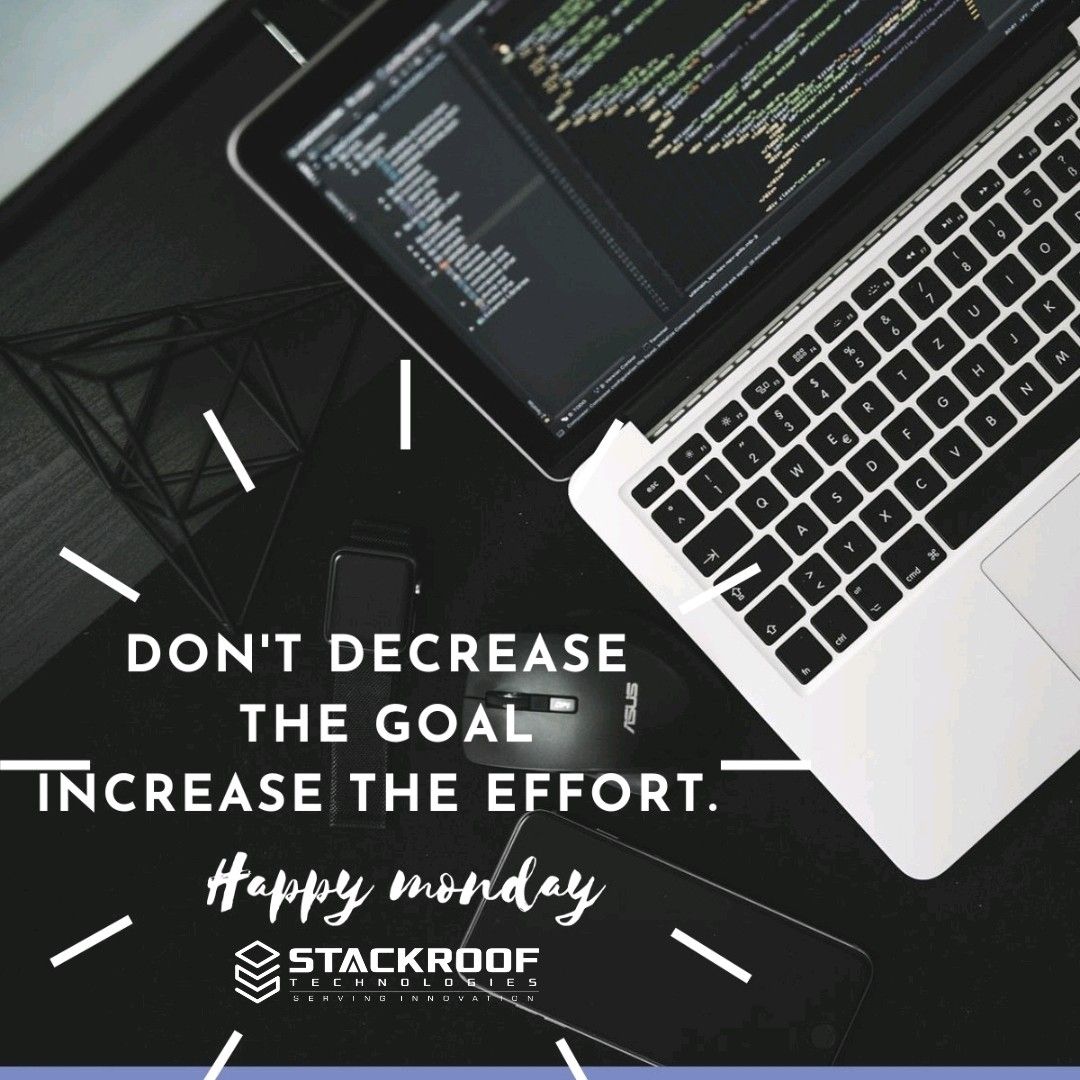 StackRoof Technologies on LinkedIn: #mondaymotivation #monday #newweek ... StackRoof Technologies on LinkedIn: #mondaymotivation #monday #newweek ...