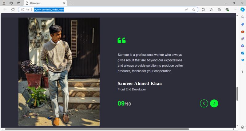 Sameer Ahmed Khan on LinkedIn: #techwithwarriors #webdevelopment #html ... Sameer Ahmed Khan on LinkedIn: #techwithwarriors #webdevelopment #html ...