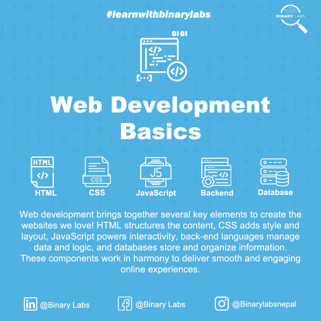 Binary Labs on LinkedIn: #webdevelopment #coding #programming # ... Binary Labs on LinkedIn: #webdevelopment #coding #programming # ...