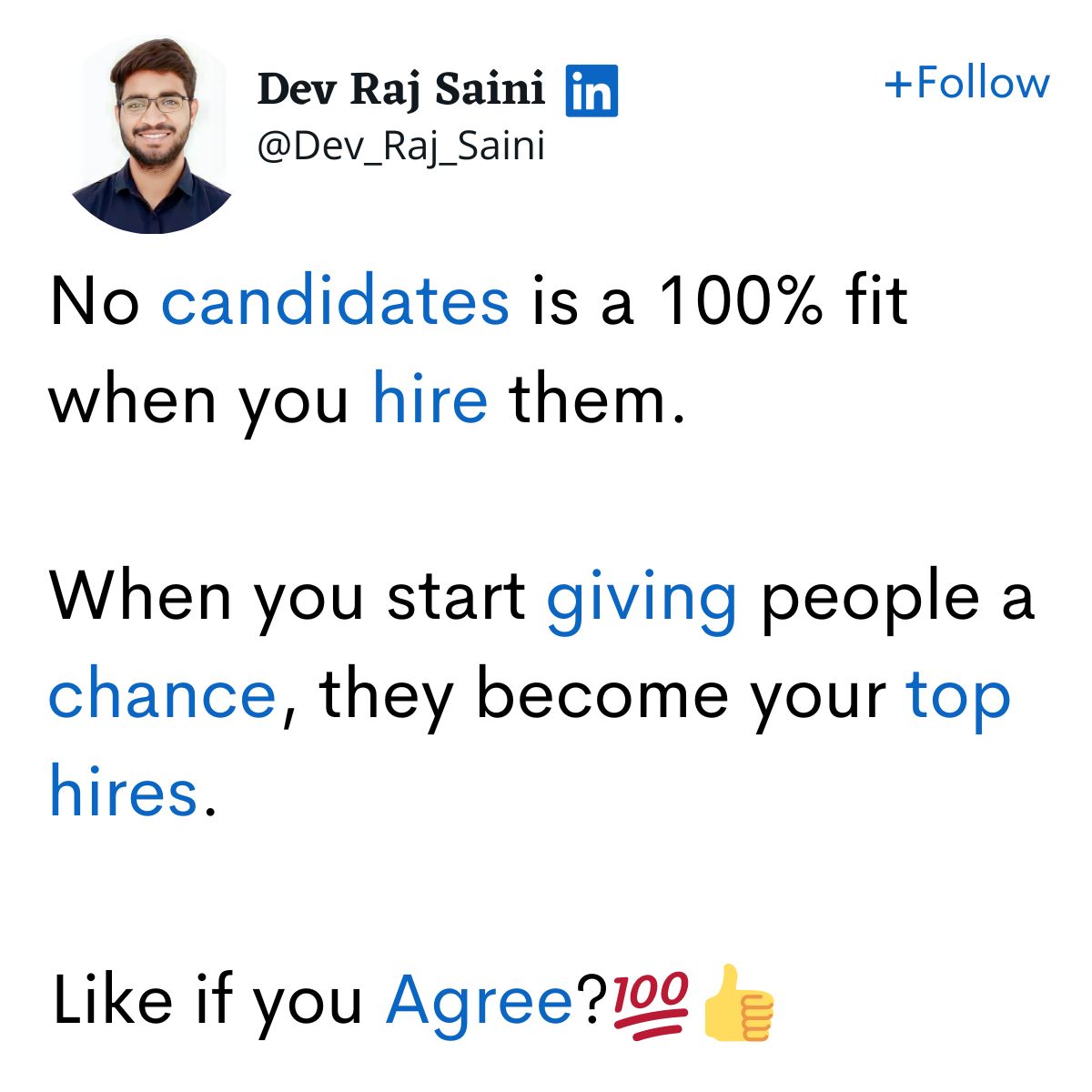 Dev Raj Saini on LinkedIn: #candidate #company #hiring #skills # ... Dev Raj Saini on LinkedIn: #candidate #company #hiring #skills # ...