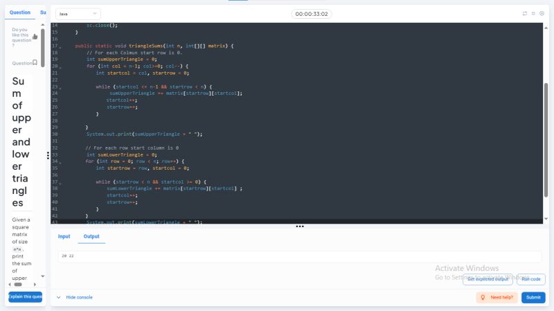#100daysofcodingchallenge #2darrays #dailycoding #codingchallenge ... #100daysofcodingchallenge #2darrays #dailycoding #codingchallenge ...