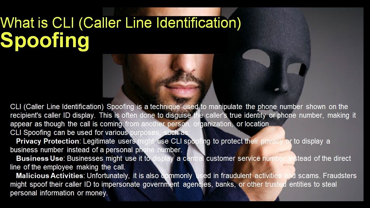 Muhammad Burhan on LinkedIn: #cli #spoofing #anti #caller Muhammad Burhan on LinkedIn: #cli #spoofing #anti #caller