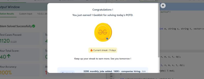 #100daysofcodechallenge #potd #geeksforgeeks #100daysofcode # ... #100daysofcodechallenge #potd #geeksforgeeks #100daysofcode # ...