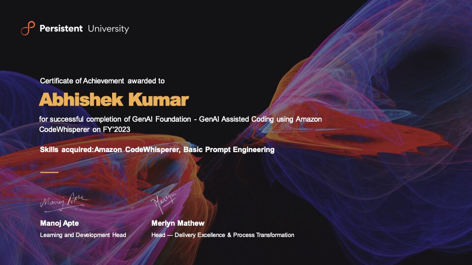 Abhishek Kumar on LinkedIn: #genai #generativeai Abhishek Kumar on LinkedIn: #genai #generativeai