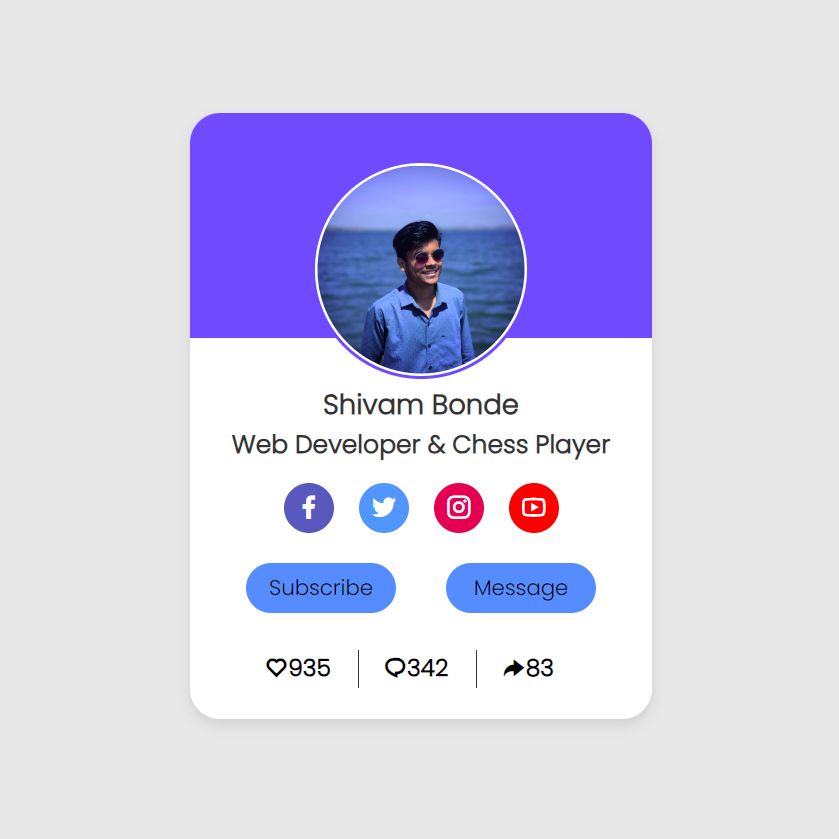 Shivam Bonde on LinkedIn: Learned HTML and CSS, this project is made ... Shivam Bonde on LinkedIn: Learned HTML and CSS, this project is made ...