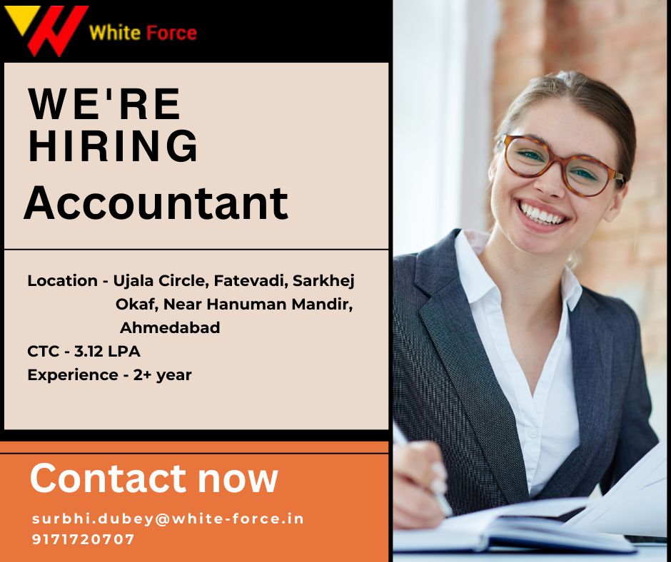 Mansi Mourya on LinkedIn: #accountant #ahmedabad #accounting #urgenthiring Mansi Mourya on LinkedIn: #accountant #ahmedabad #accounting #urgenthiring