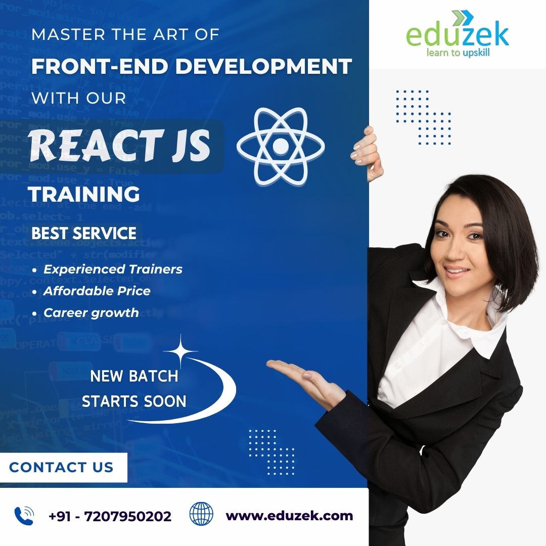 Eduzek on LinkedIn: #reactjs #onlinetraining #reactjs #javascript #html ... Eduzek on LinkedIn: #reactjs #onlinetraining #reactjs #javascript #html ...