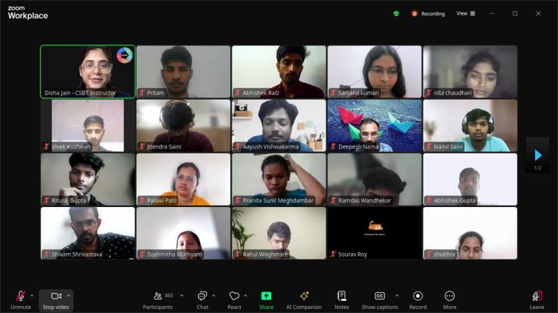 Pritam Verma on LinkedIn: csbt class by disha jain Masai Prepleaf by Masai Pritam Verma on LinkedIn: csbt class by disha jain Masai Prepleaf by Masai