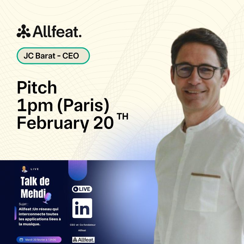 alft on LinkedIn: #innovation #networking #musictech #allfeat #livepitch alft on LinkedIn: #innovation #networking #musictech #allfeat #livepitch