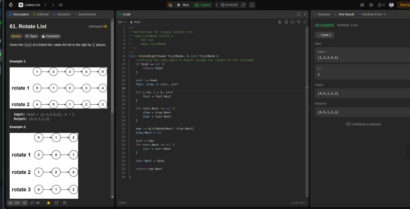 Shallom Micah Bawa on LinkedIn: #leetcode #algorithms #golang Shallom Micah Bawa on LinkedIn: #leetcode #algorithms #golang
