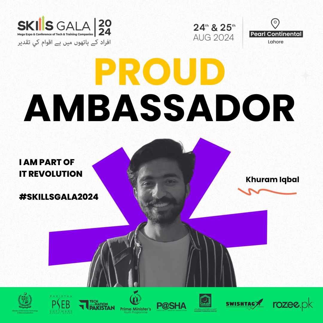Khuram iqbal on LinkedIn: #skillsgala2024 Khuram iqbal on LinkedIn: #skillsgala2024