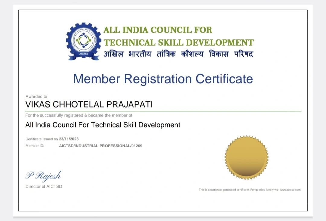 Vikas Prajapati on LinkedIn: AICTSD Membership 😊 Vikas Prajapati on LinkedIn: AICTSD Membership 😊
