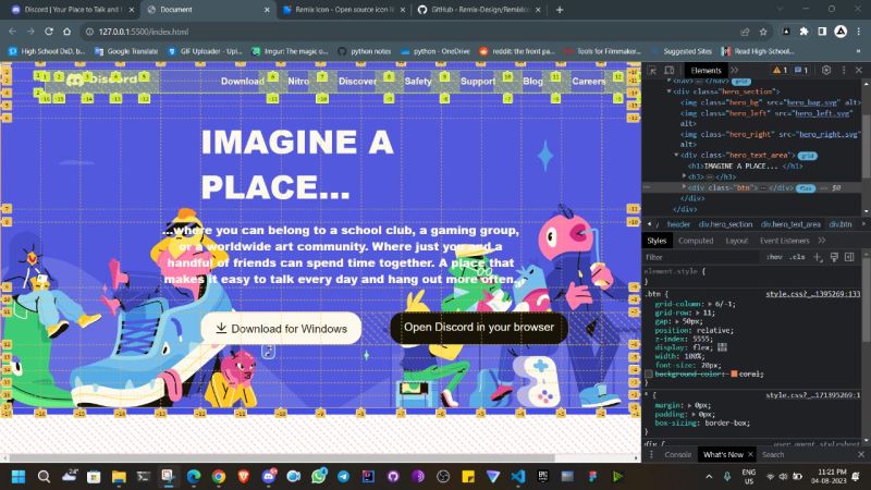 Aditya Sahu on LinkedIn: #html #css #frontend #discord #ui #webdevelopment Aditya Sahu on LinkedIn: #html #css #frontend #discord #ui #webdevelopment