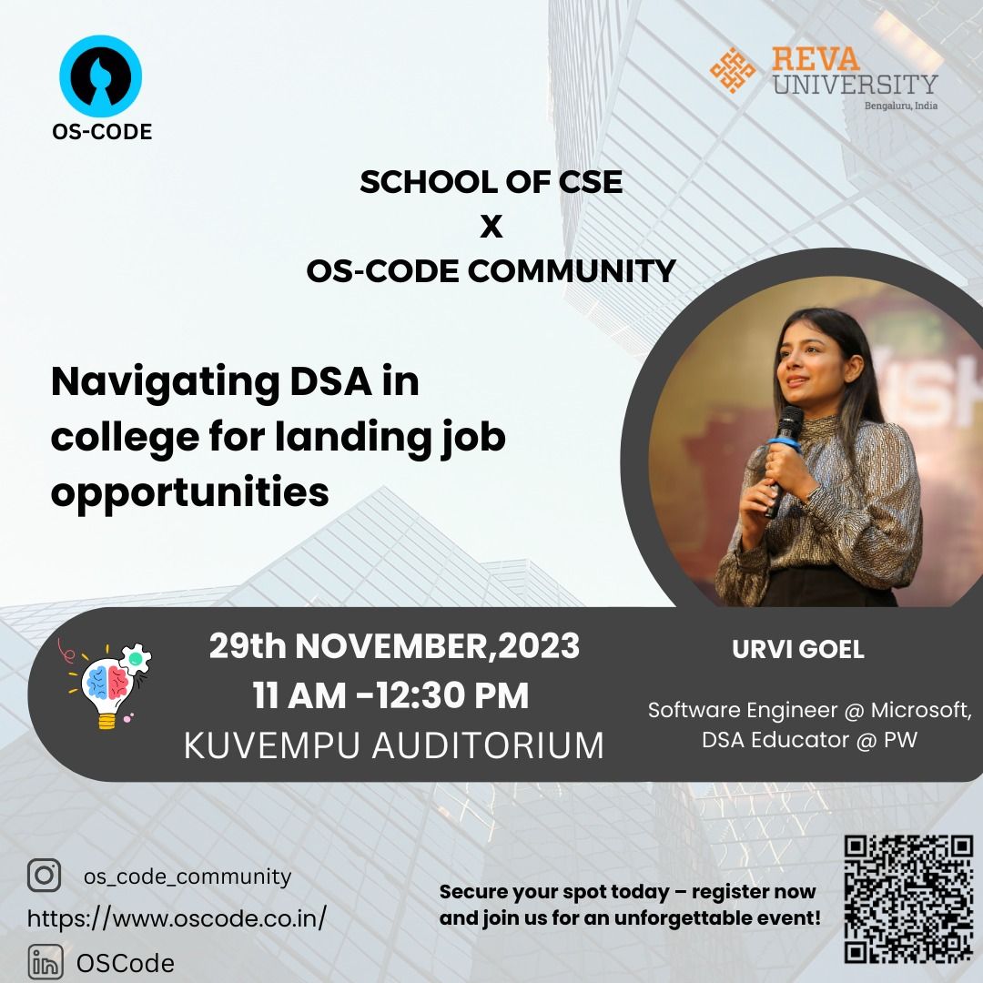 OSCode on LinkedIn: #oscode #dsa #opportunity #techtalk OSCode on LinkedIn: #oscode #dsa #opportunity #techtalk