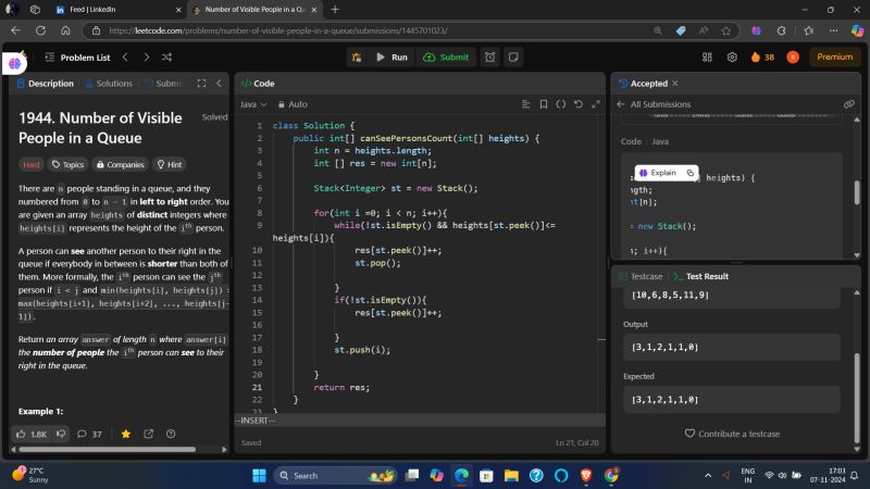 #leetcode #problemsolving #java #codingchallenge… | Sumit dhondikar #leetcode #problemsolving #java #codingchallenge… | Sumit dhondikar