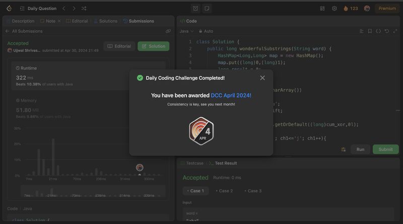 #leetcode #coding #softwaredevelopment #april2024badge | Ujjwal Shrivastava #leetcode #coding #softwaredevelopment #april2024badge | Ujjwal Shrivastava