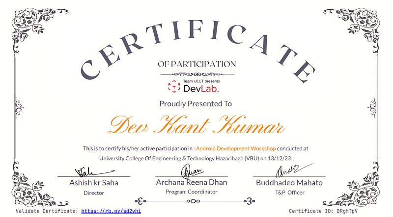 Dev Kant Kumar on LinkedIn: #ucet_vbu #ucet_vbu Dev Kant Kumar on LinkedIn: #ucet_vbu #ucet_vbu
