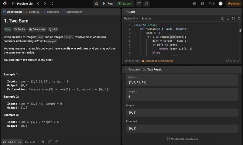 Completing LeetCode problem with algorithms | Tanay Sahajwalla posted ... Completing LeetCode problem with algorithms | Tanay Sahajwalla posted ...