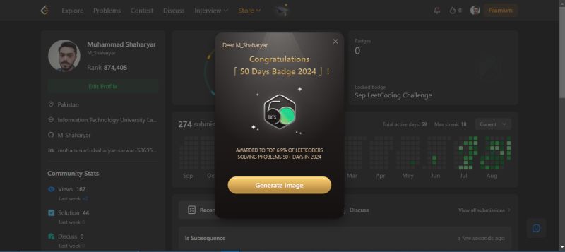 Muhammad Shaharyar Sarwar on LinkedIn: #leetcode #codingjourney # ... Muhammad Shaharyar Sarwar on LinkedIn: #leetcode #codingjourney # ...