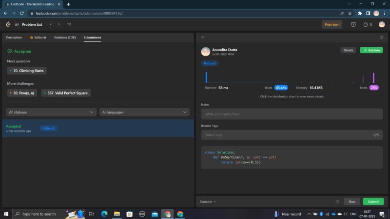Anondita Dutta on LinkedIn: #100daysofcodechallenge #vit # ... Anondita Dutta on LinkedIn: #100daysofcodechallenge #vit # ...