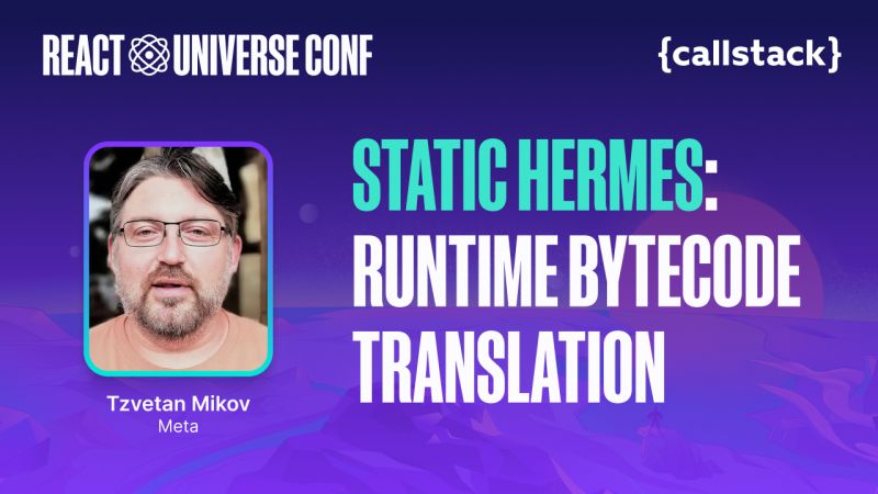 React Universe Conf on LinkedIn: #javascript #reactuniverseconf React Universe Conf on LinkedIn: #javascript #reactuniverseconf